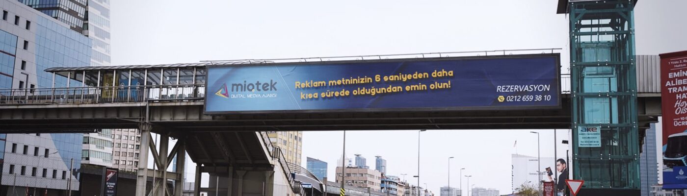 Dijital Ekran Reklamları | Miotek Media